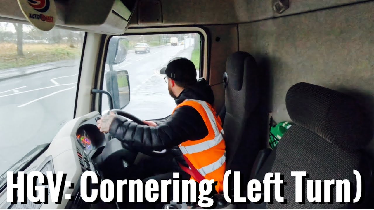 How To Turn Left in a HGV [Explained] 2024 - YouTube