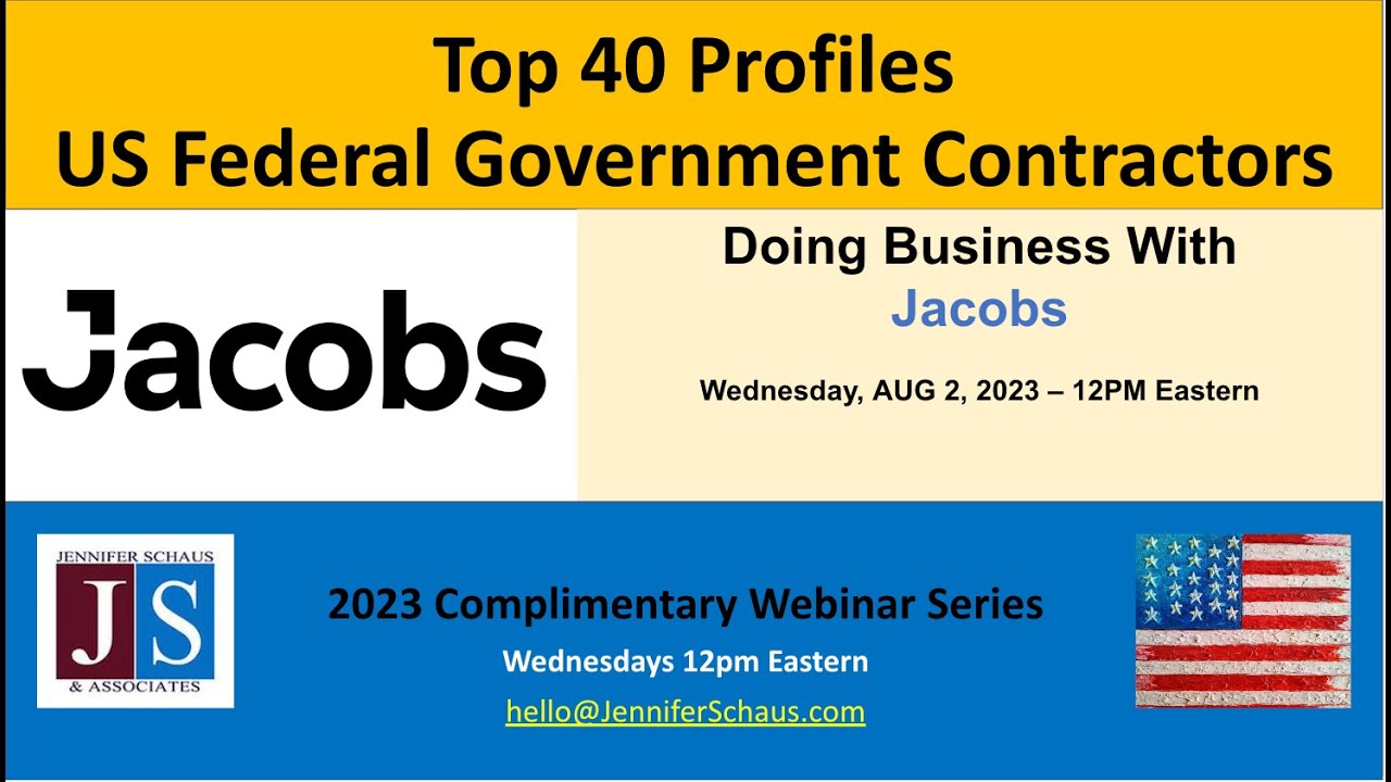 Top 40 Federal Contractors - PROFILE #25 - Jacobs - YouTube