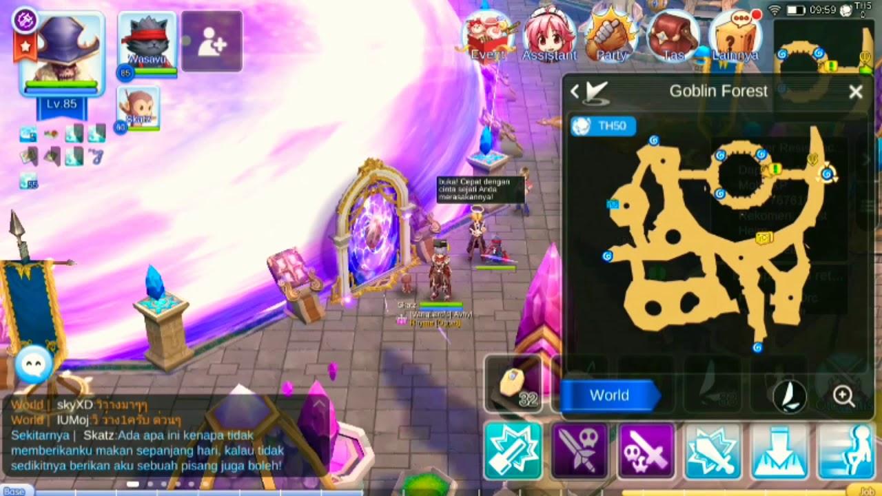 Ragnarok Online Mobile Sinx vs MVP boss Goblin Leader - YouTube