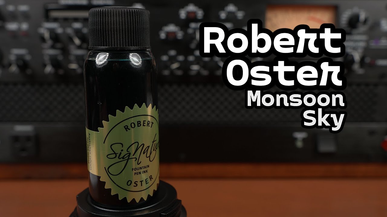 Robert Oster Monsoon Sky | A Really Good Limited Edition Ink from Pen ...