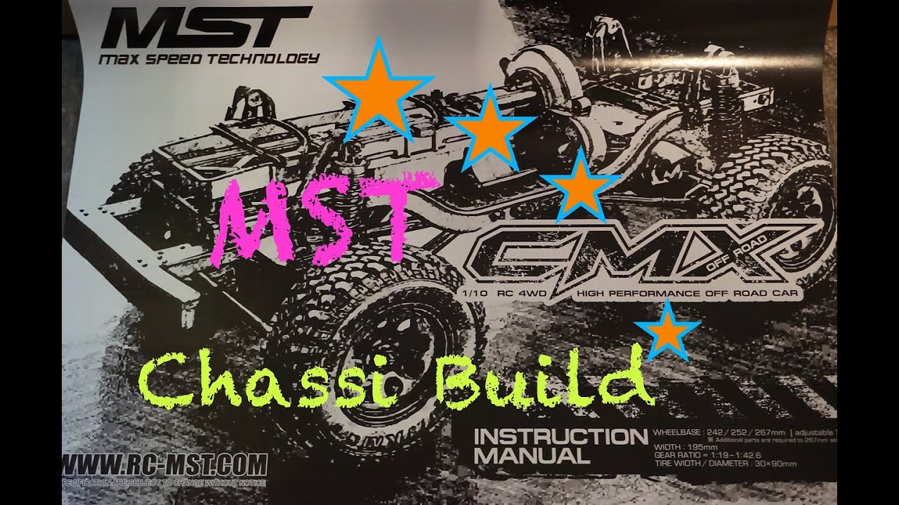 MST CMX - Chassi Build .... - YouTube
