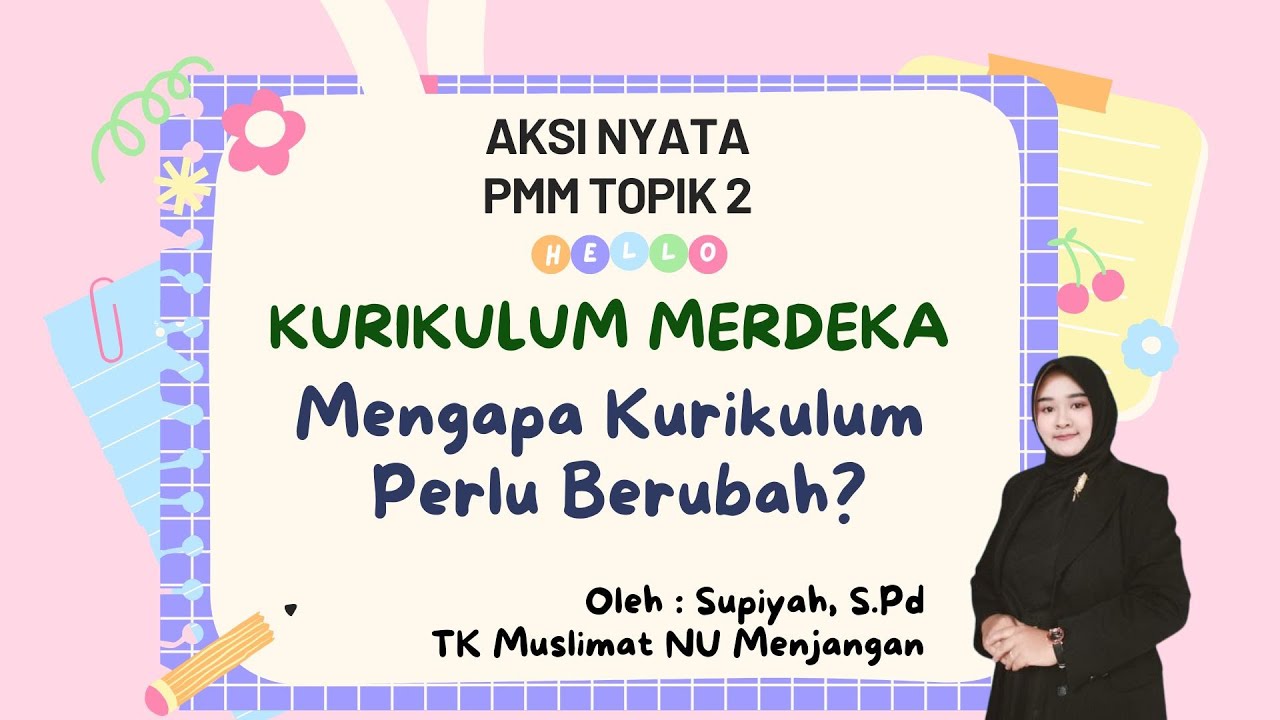 Aksi Nyata PMM Topik Kurikulum Merdeka. Menyebarkan Pemahaman "Mengapa ...