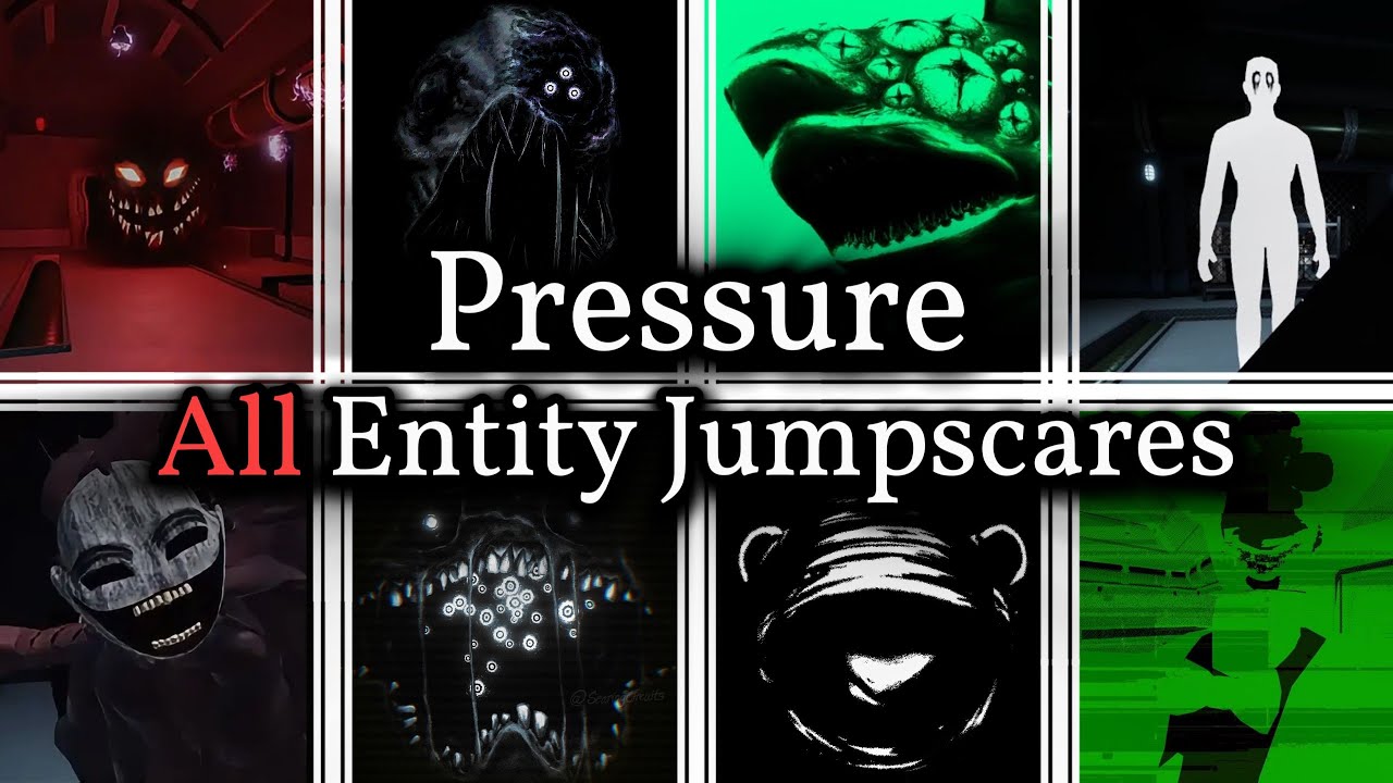 Roblox Pressure ALL *NEW* Entity Jumpscares + Deaths - YouTube