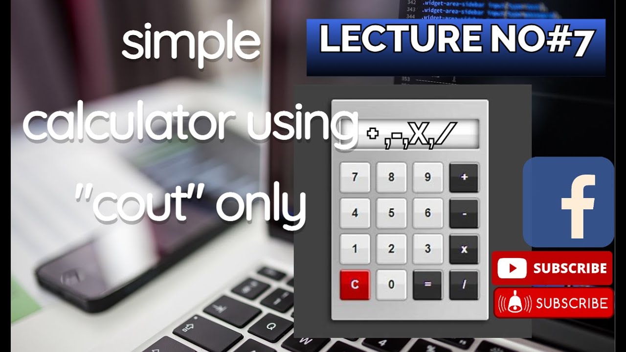 SIMPLE CALCULATOR || BASIC ARITHMETIC EXPRESSION IN TURBOC++|| LECTURE ...
