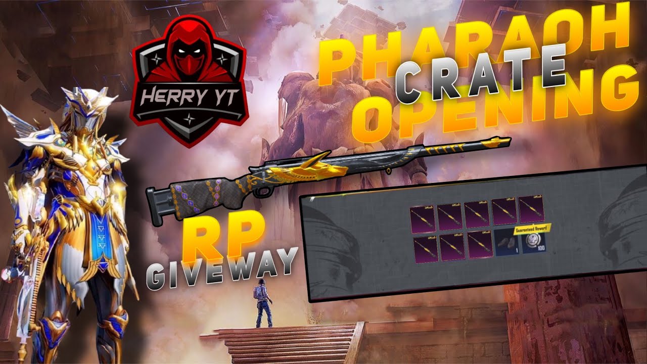 PHARAOH M24 CRATE OPENING | NEW UPDATE | NEXT ULTIMATE | PUBG MOBILE ...