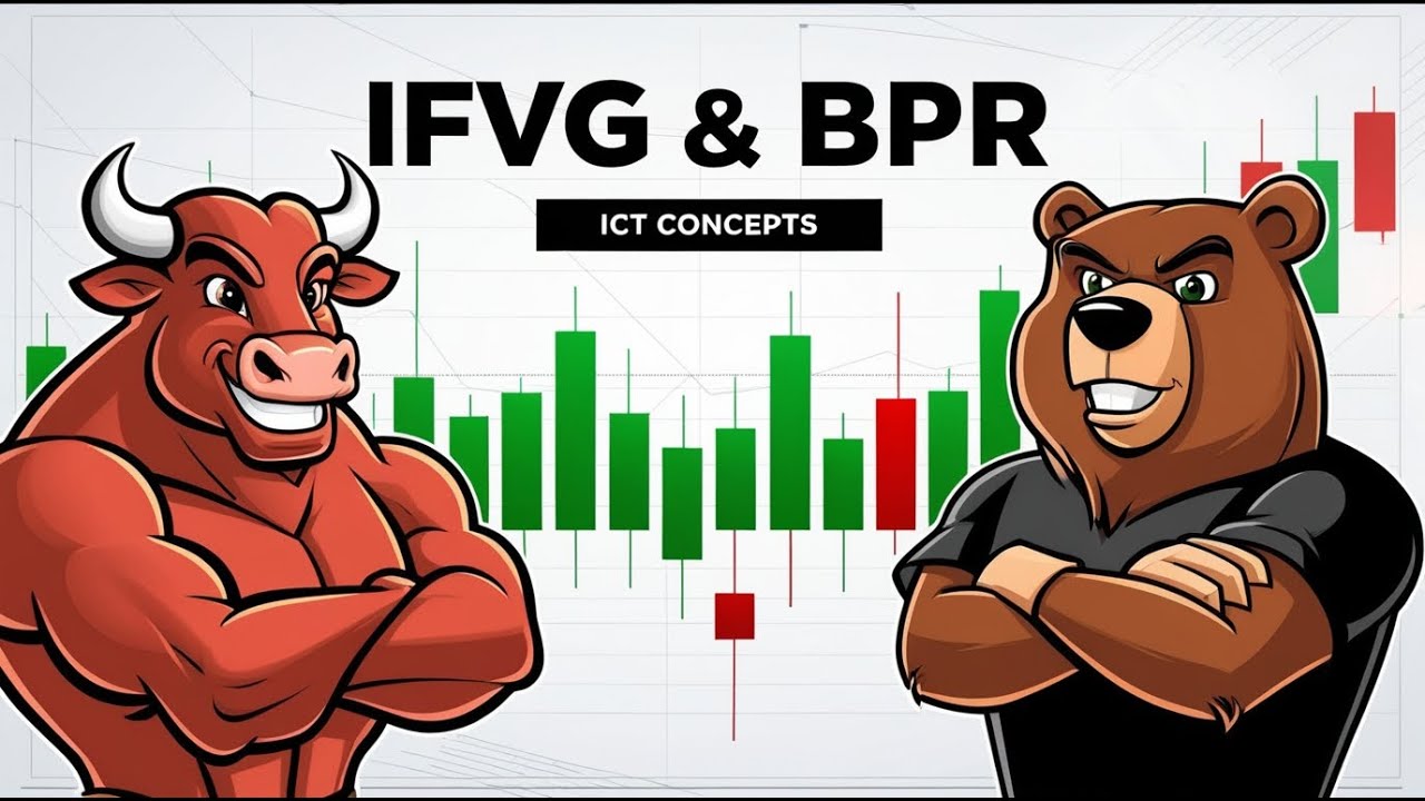 IFVG & BPR in ICT Concepts for Indian Stock Market Traders - YouTube