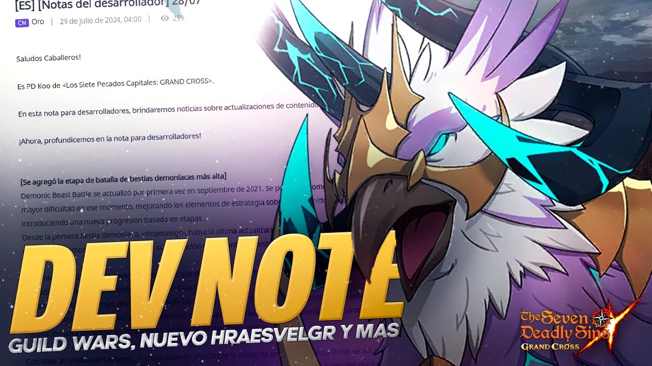 CAMBIOS, CAMBIOS Y CAMBIOS!!! (Dev Note 6/25) - YouTube