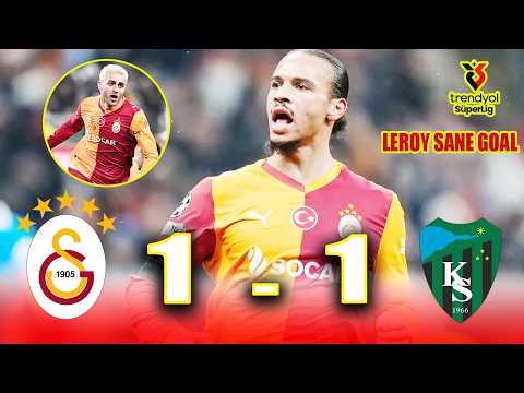 Galatasaray 1-1 Kocaelispor | Maç Özeti & Goller 🔥 Süper lig 2026 HD