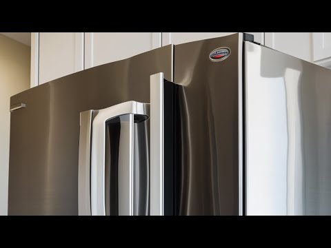 How to Clean and Fix Scratches on Stainless Steel Fridge: A Guide - YouTube
