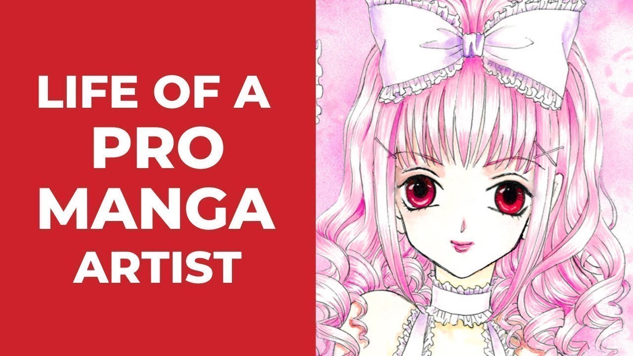 How to Become a PRO Japanese Manga Artist | Mangaka Interview with Rena ...