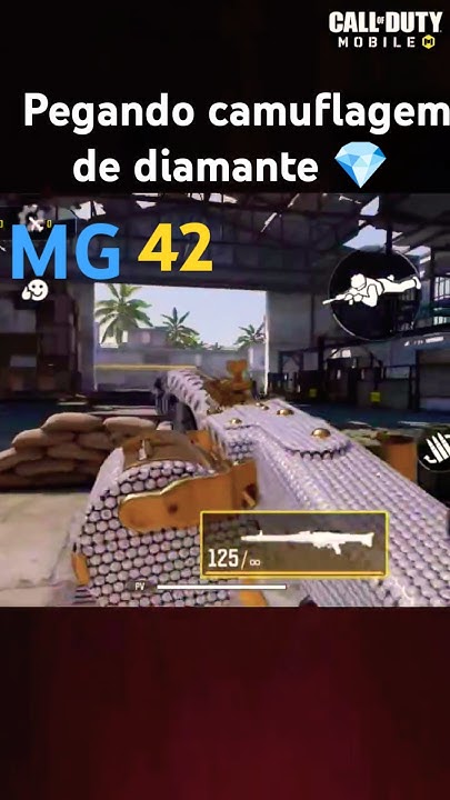 CAMUFLAGEM DE DIAMANTE 💎 MG 42 ! 🤩: #callofdutymobile #codm #codmobile #codmobilegameplay # ...