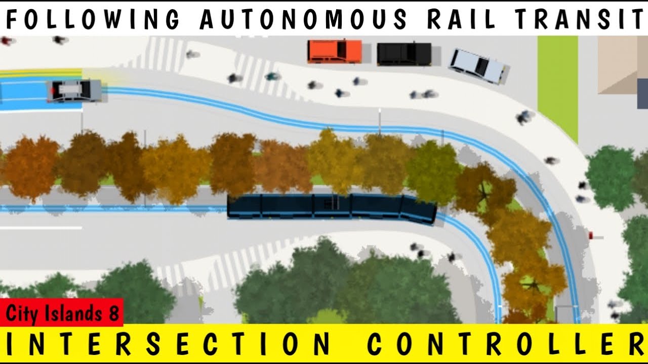 LETS SEE WHOLE OF CITY ISLANDS 8 WITH FOLLOWING AUTONOMOUS RAIL TRANSIT ...