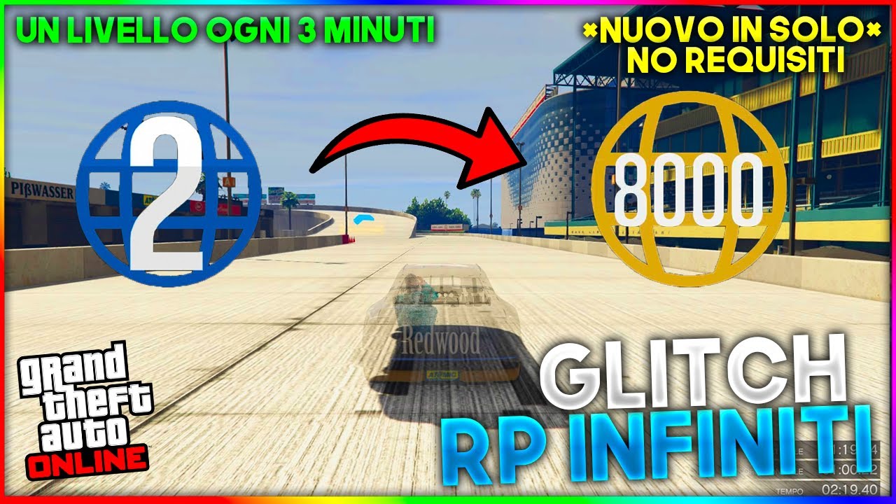 *Nuovo* SOLO Glitch RP INFINITI - MIGLIOR METODO ORA - NO REQUISITI GTA ...