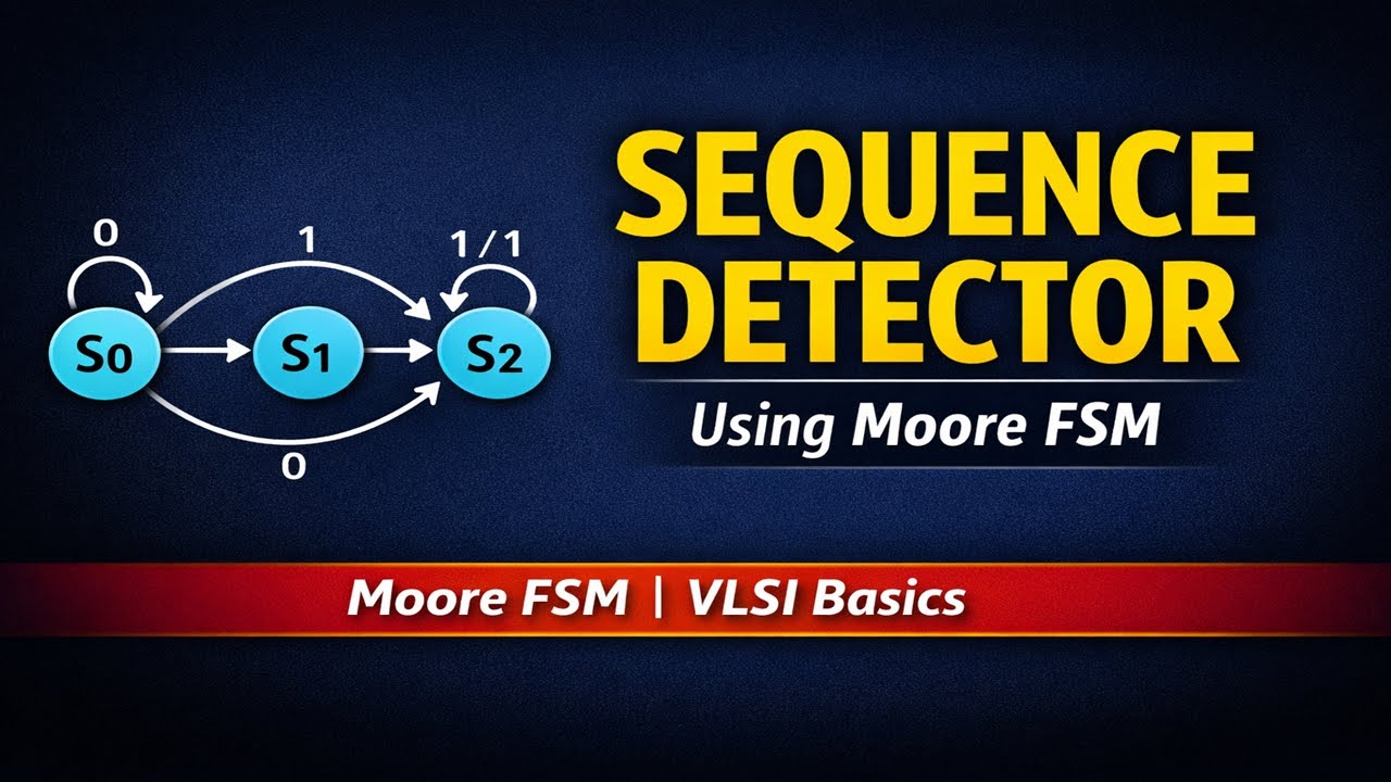 Design of Sequence Detector Using Moore FSM | Digital Electronics ...