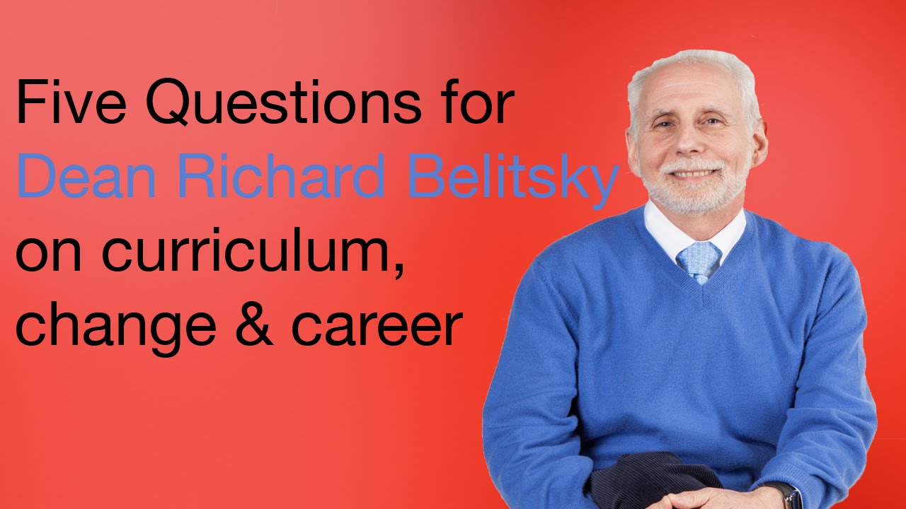 Five Questions for Dean Richard Belitsky - YouTube