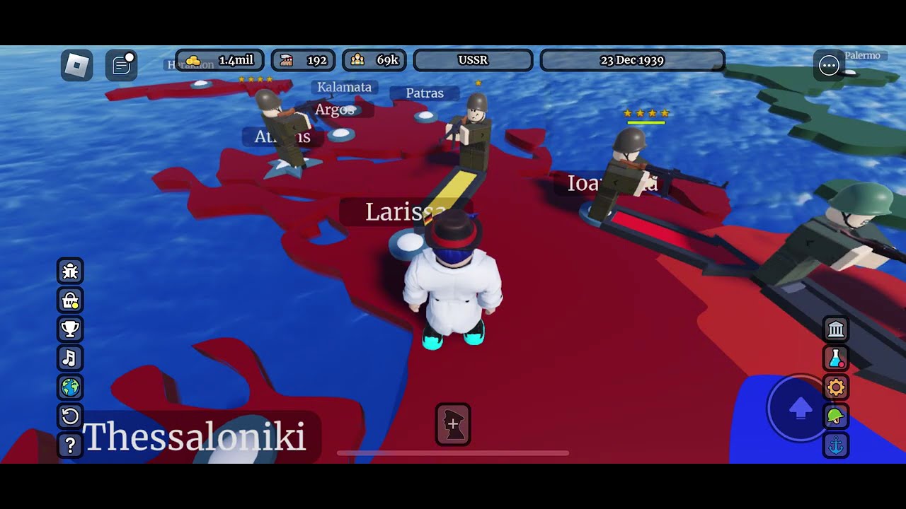 Roblox game is Conquer Europe WW2 - YouTube