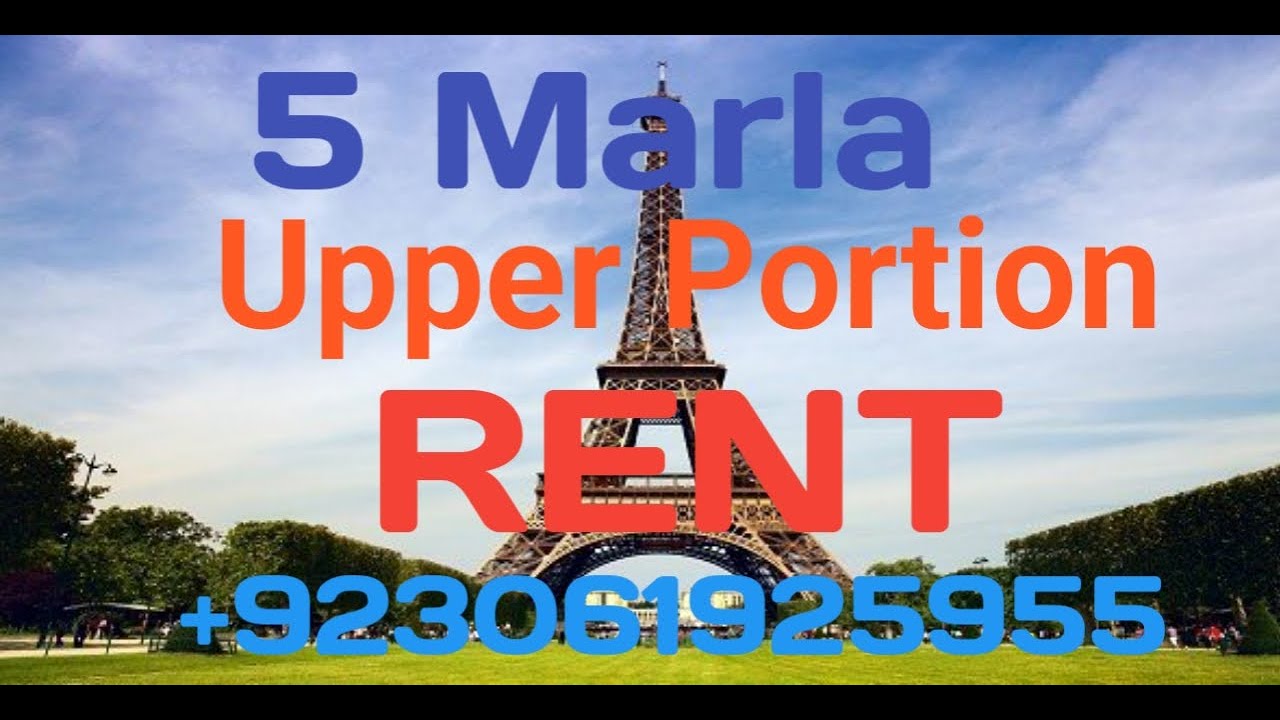 5 Marla upper portion house for rent Bahria Town Lahore, House required ...