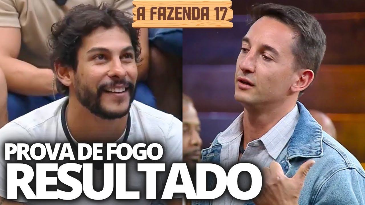 🔥 A FAZENDA 17: SHIA VENCE PROVA DE FOGO; VEJA QUEM ESTÁ NA BAIA ...