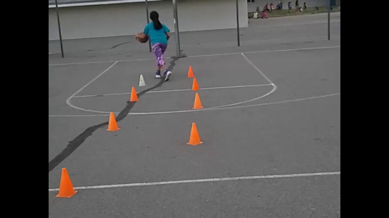 Cross rt, cross lt, left hand lay up #GoMae - YouTube