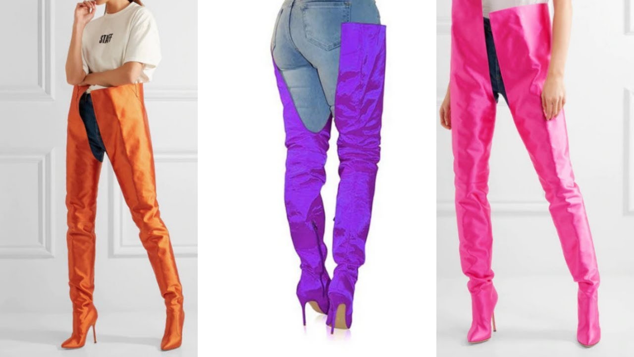 Woman Extreme Long Waist High Boots.(US $60.18) - YouTube