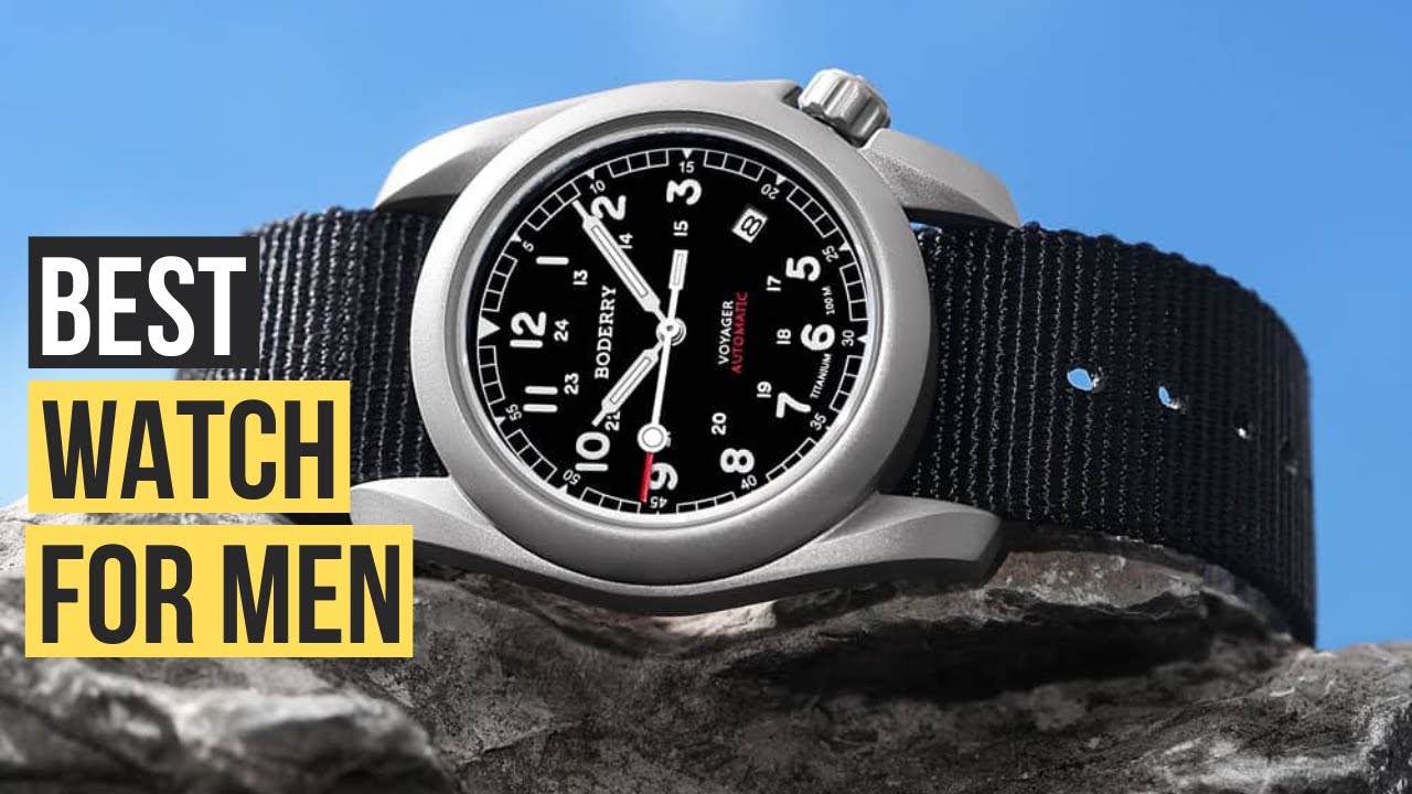 Best Watch For Men | BODERRY Men's Field Watch Review - YouTube