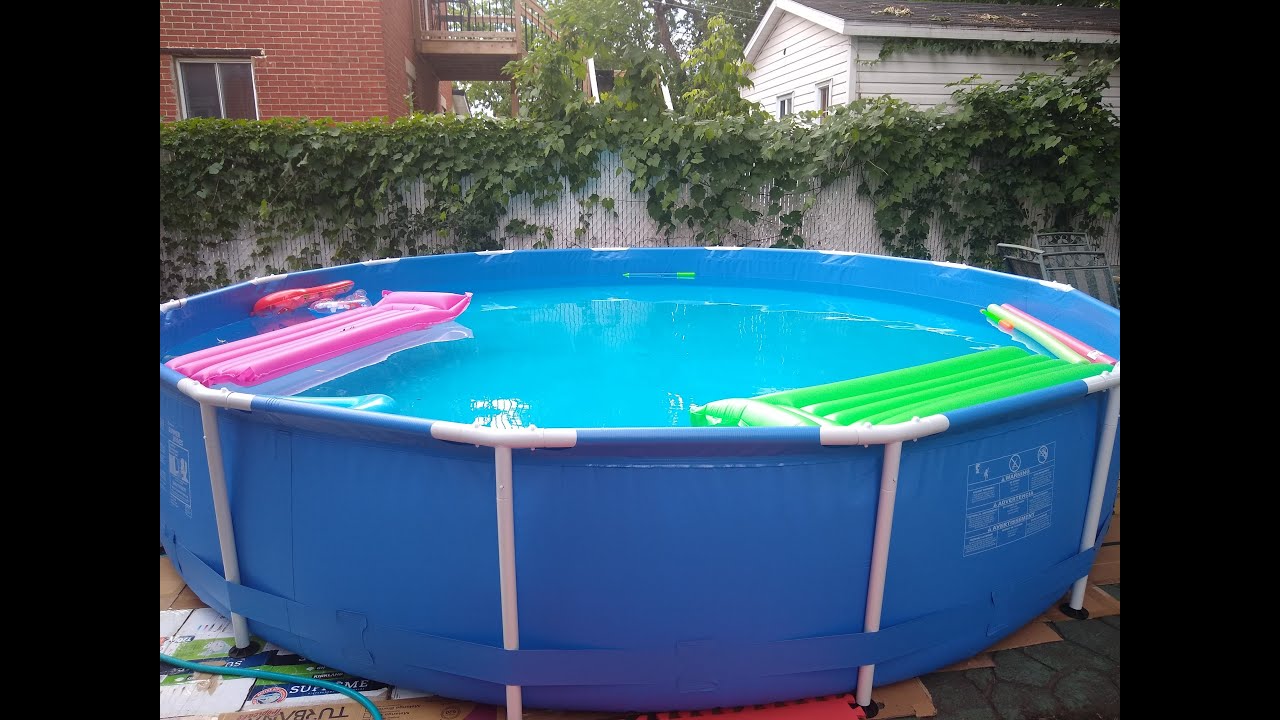 Summer Waves 15 Ft 33in pool Installation YouTube