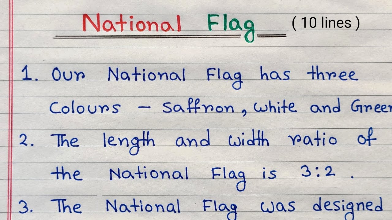Indian National Flag Essay 10 Lines On National Flag In English indian-national-flag-essay-10-lines-on-national-flag-in-english