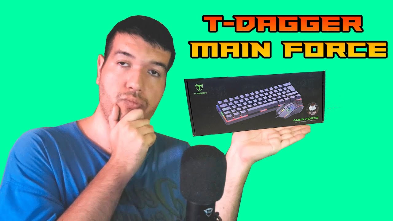 UNBOXING T-DAGGER MAIN FORCE - YouTube