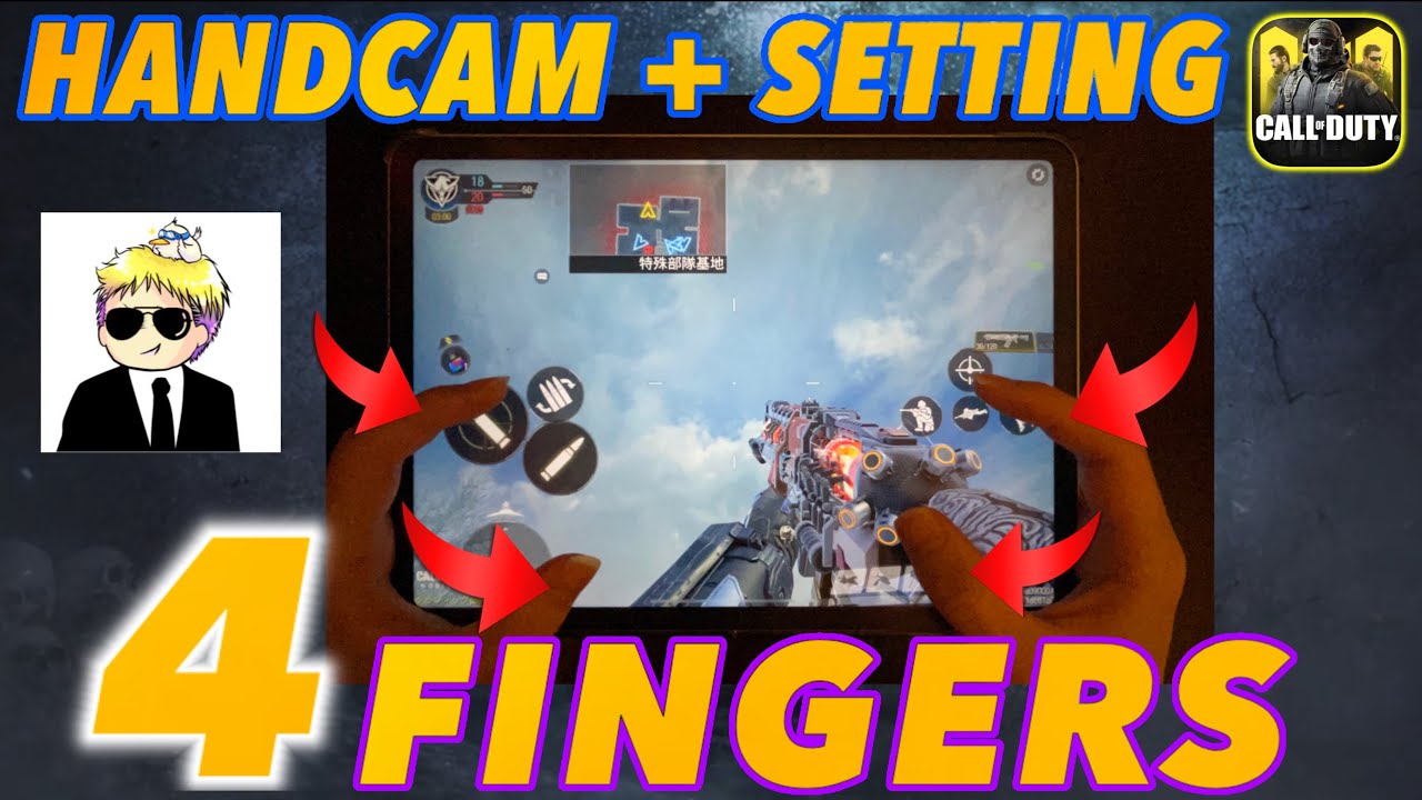 BEST-CODm gameplay 4 Finger Claw HANDCAM+SETTINGS & kill montage #cod ...