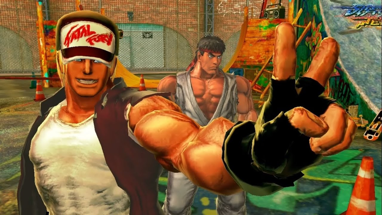 Street Fighter X Tekken Mod Ken Terry Bogard - YouTube