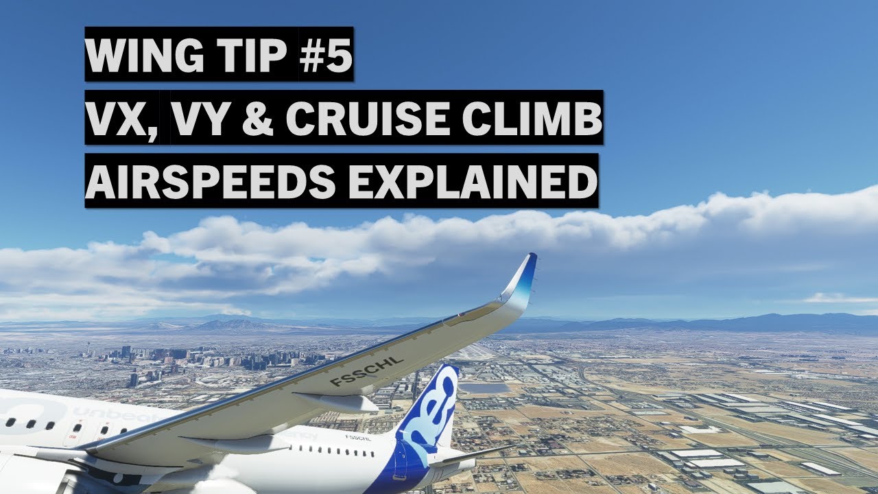 Airspeeds for Climbing to Cruise Altitude | MSFS Tips & Tricks - YouTube