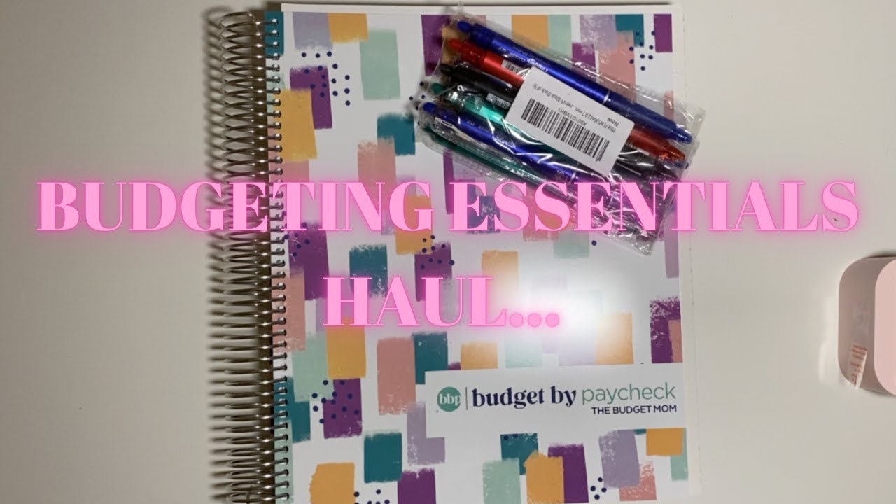 IS THE BUDGET MOM PAYCHECK BOOK WORTH IT? COME GET OUT WHAT WE GOT IN ...