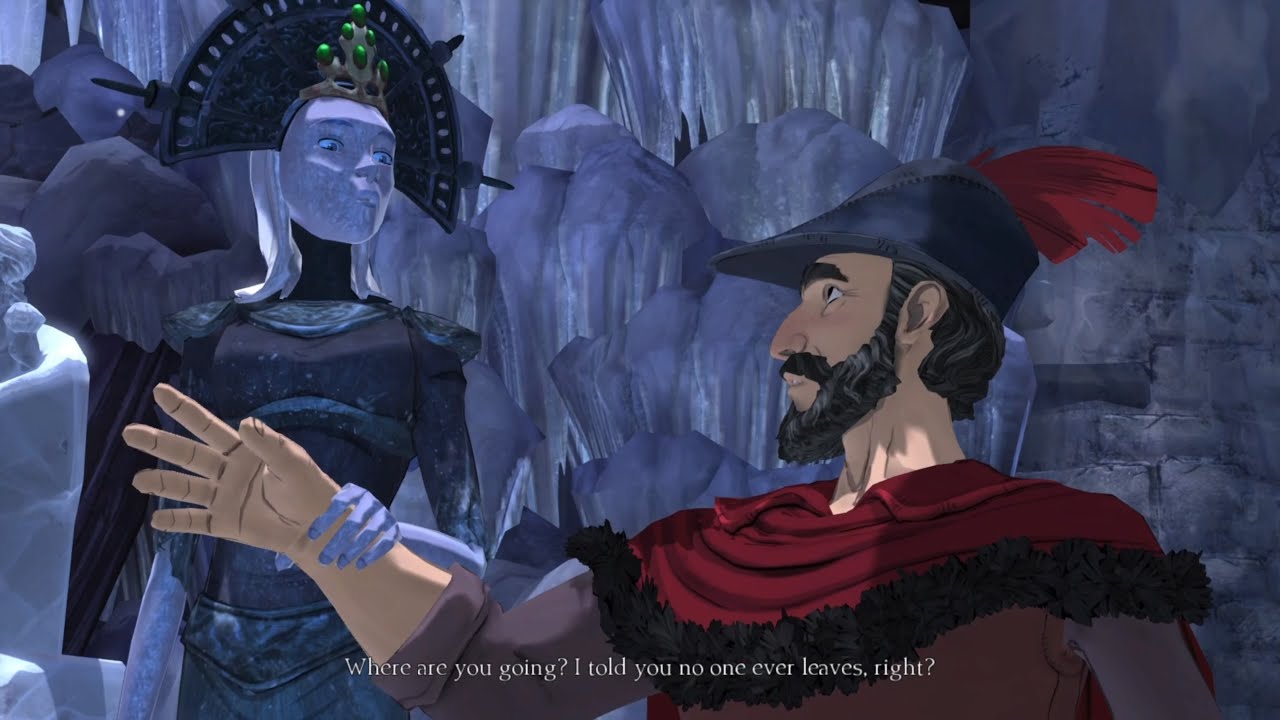 KING'S QUEST: GRAHAM SOLVED ALL PUZZLES THEN MET PRINCESS VEE WHO ...