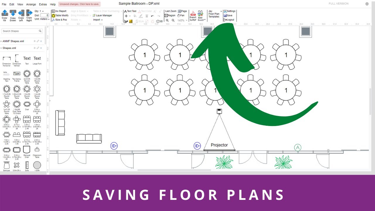 Saving Floor Plan - YouTube