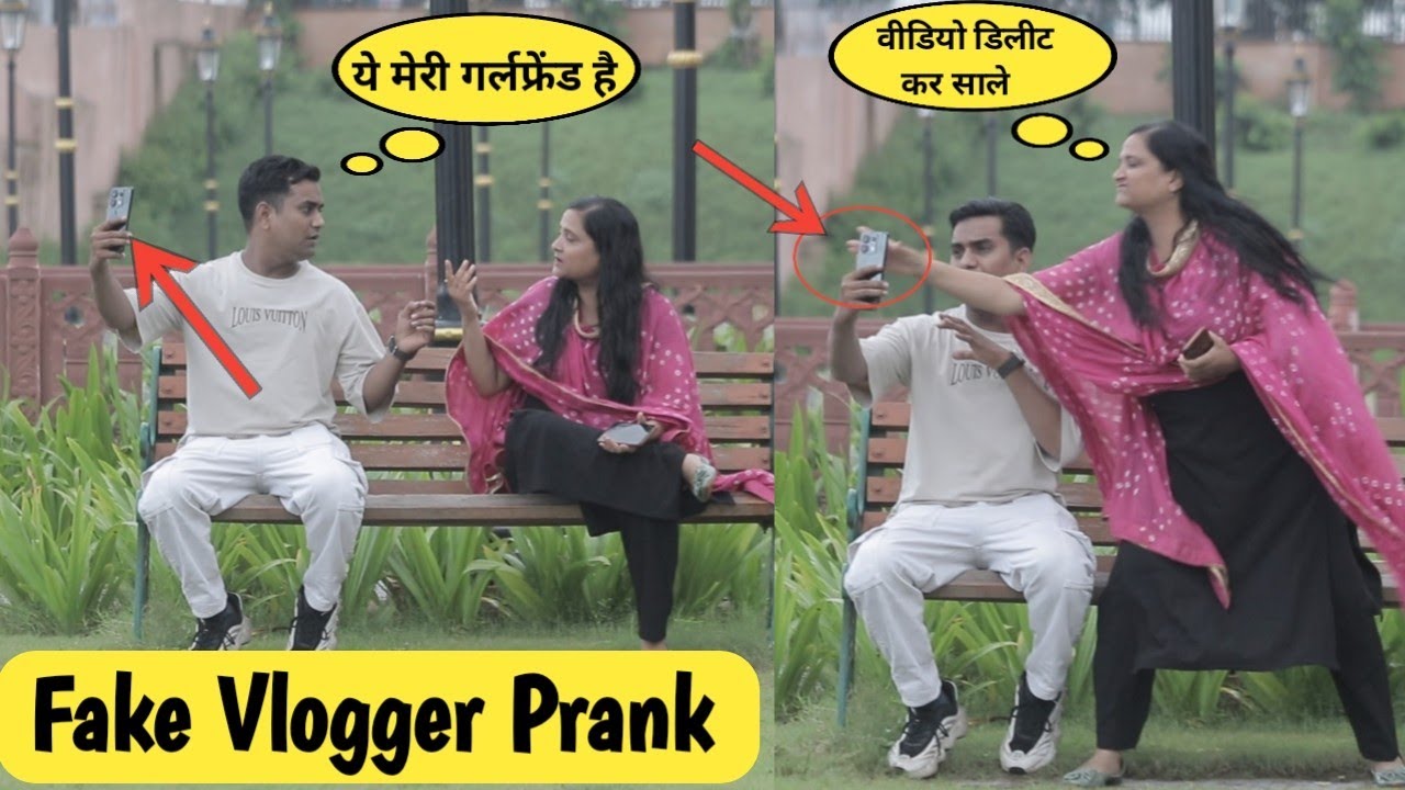 Fake Vlogger Prank | Fajita Tv | Pranks in India 2024 - YouTube