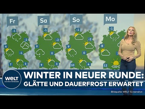 WETTER IN DEUTSCHLAND: Kältester Januar seit Jahren! Kein Ende in Sicht - Schnee, Glätte, Dauerfrost