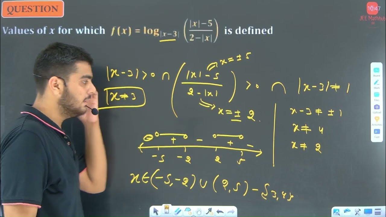 Function-03|| logarithm & it's properties || For jee mains & advanced ...