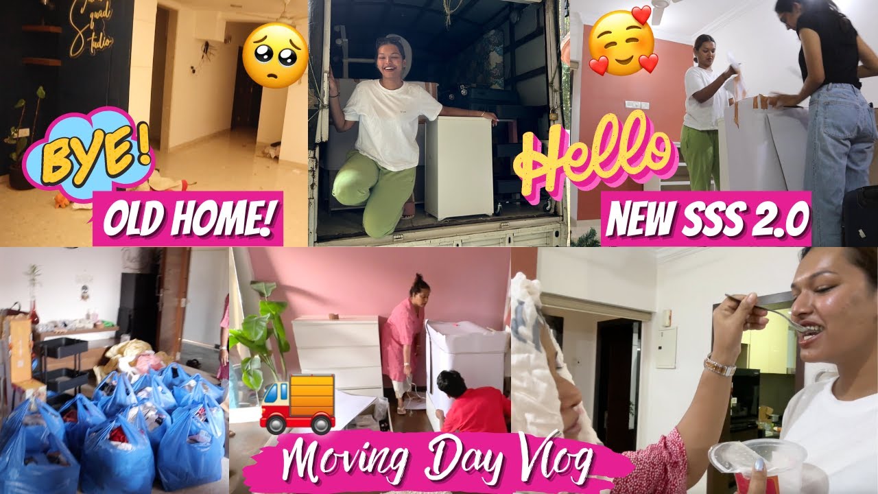 Moving Day Vlog! 12 hours of madness. Bye Old SSS #HustleWSar - YouTube
