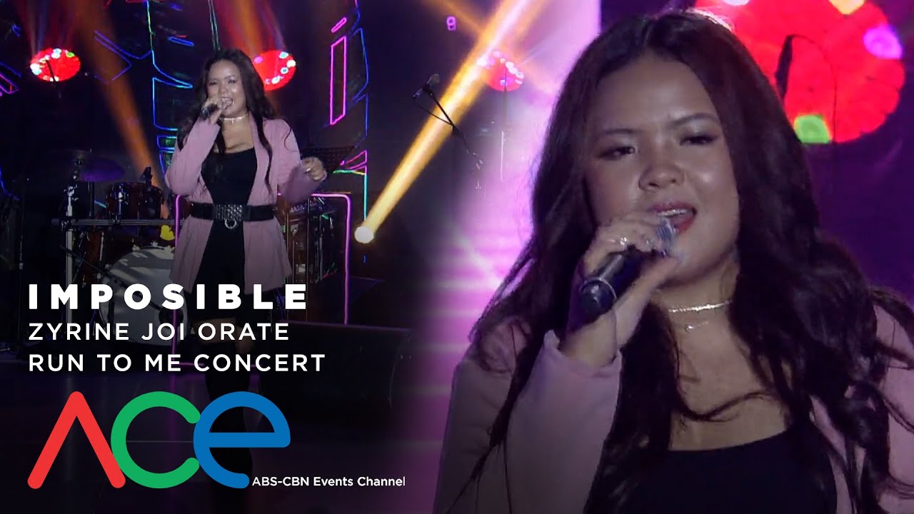 Imposible - Zyrine Joi Orate | Run To Me Concert - YouTube Music