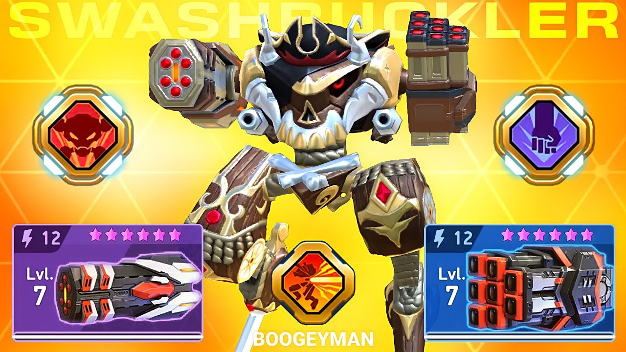 Swashbuckler Unlock - Tengu Missile Rack 12 & Rocket Mortar 12 - Mech ...