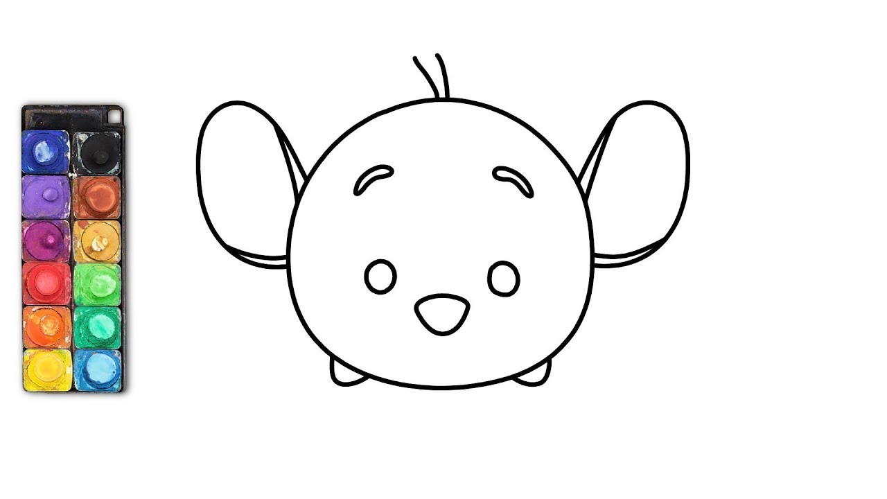 How To Draw Roo From Winnie The Pooh | Draw and coloring for kids ...