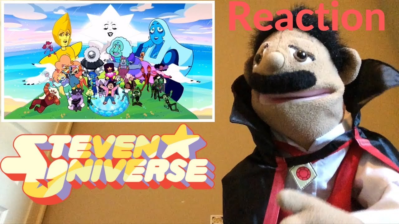 Steven Universe Future Intro Reaction (Puppet Reaction) - YouTube