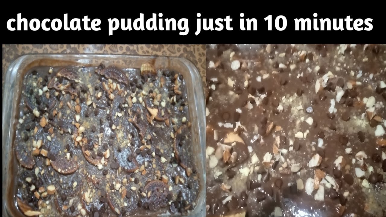 Chocolate biscuits pudding recipe | Just 10 minutes no bake chocolate ...