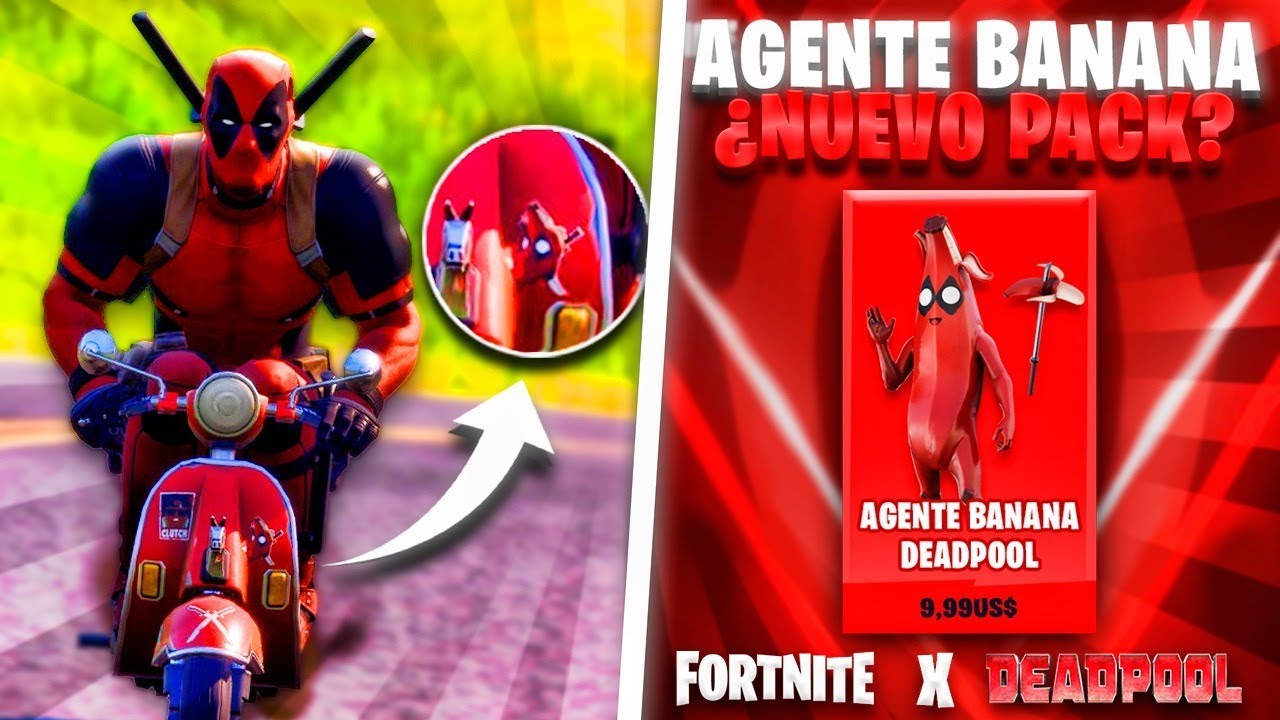 🔴 ¿NUEVO *PACK* BANANA DEADPOOL SE APROXIMA A FORTNITE? **TEORÍAS Y ...