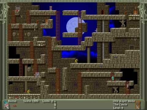 Lurid Land Lland Lode Runner level 1/2 - YouTube