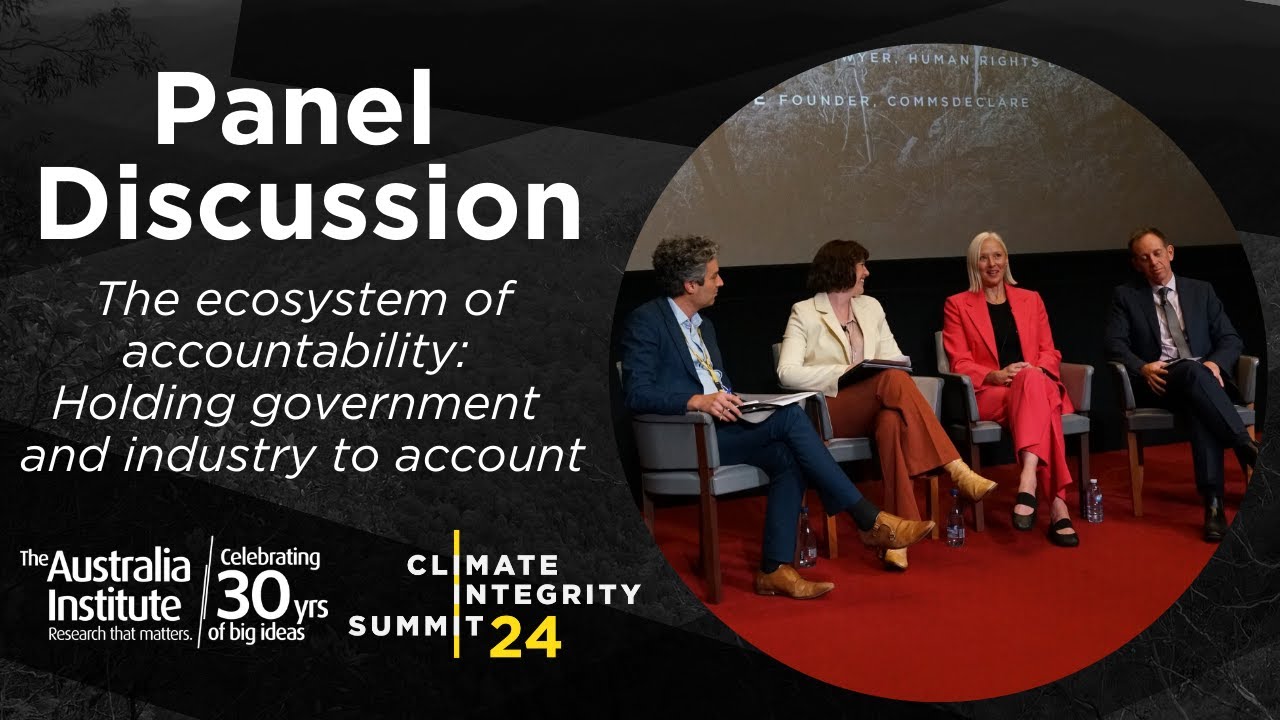 The Ecosystem of Accountability | Climate Integrity Summit 2024 - YouTube