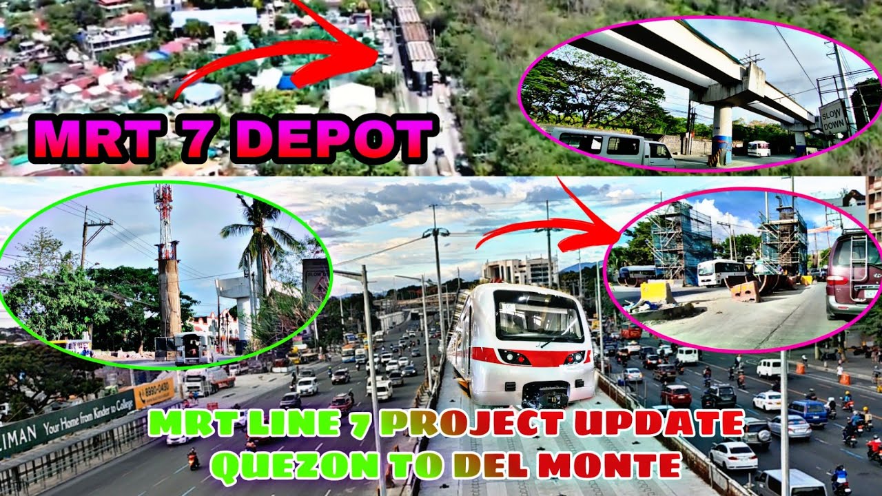 MRT LINE 7 PROJECT, QUEZON CITY TO DEL MONTE BULACAN UPDATE, MAY 19 ...