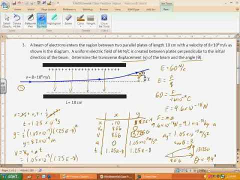 Electric Potential Practice Problems - YouTube