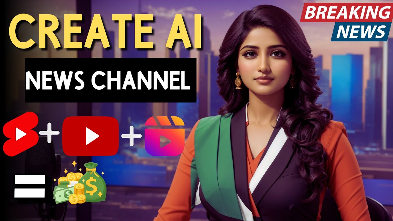How To Create A News Channel With AI | AI News Video Generator | - YouTube