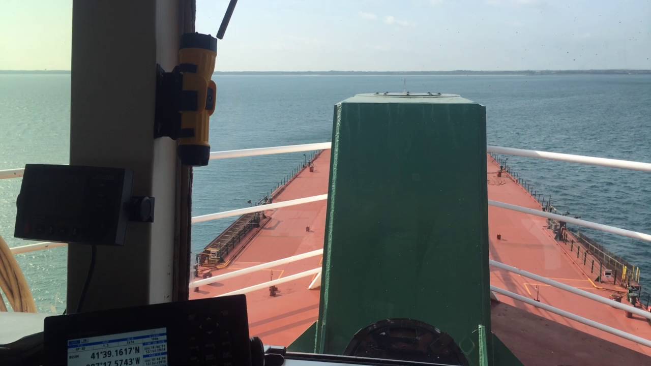Pilot House Tour of The Edwin H. Gott - YouTube